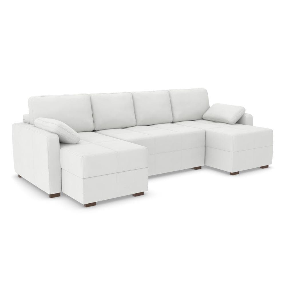 Large corner storage modular sofa-bed with pocket sprung mattress for ...